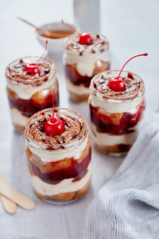 Black Forest Tiramisu Verrine - Puratos